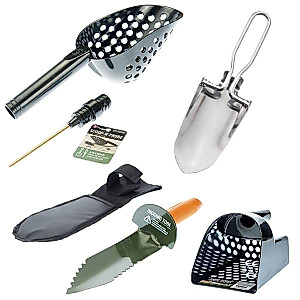 Sluice Monkey for Metal Detecting Black Sand Scoop Set