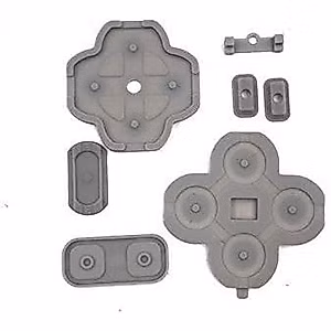 Silicone Conductive Rubber Contact Pad Button D-Pad Kit for New 3DS XL LL Controller
