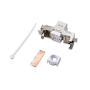 Cable Matters [UL Listed] 5-Pack 40Gbps Shielded RJ45 Cat 8, Cat8 Keystone Jack for Patch Panel, Wall Plate