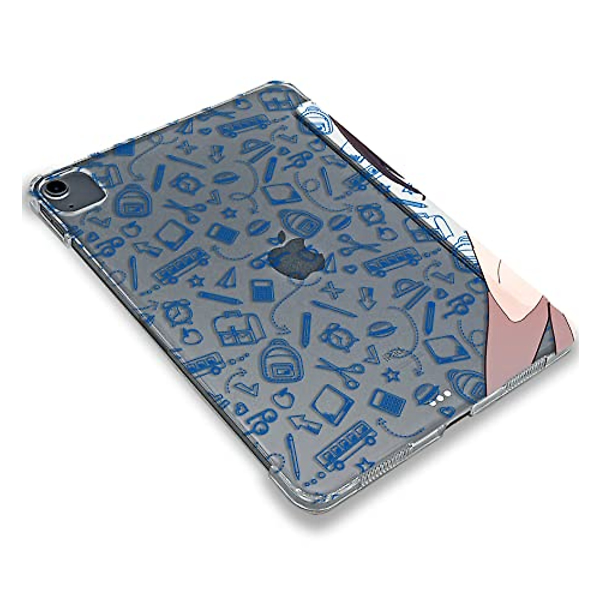 Cute Anime Kawaii Schoolgirl case Compatible with iPad Mini Air Pro 7.9 8.3 9.7 10.2 10.9 11 12.9 inch Pattern Cover New 2022 2021 Trifold Stand 3 4 5 6 7 8 9 Generation 538 (12.9 Pro 3/4/5 gen)