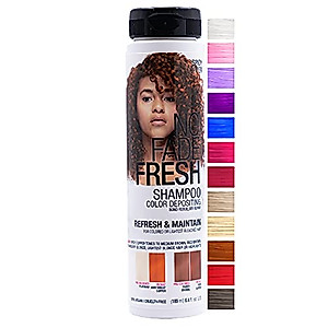 Copper Red Color Depositing Shampoo - Semi Permanent Hair Color with BondHeal Bond Rebuilder - Red Hair Dye for Brunettes - Maintain & Refresh Auburn Color 6.4 oz