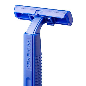 Deluxe Disposable Twin Blade Razors PrimeMed (60 Count)