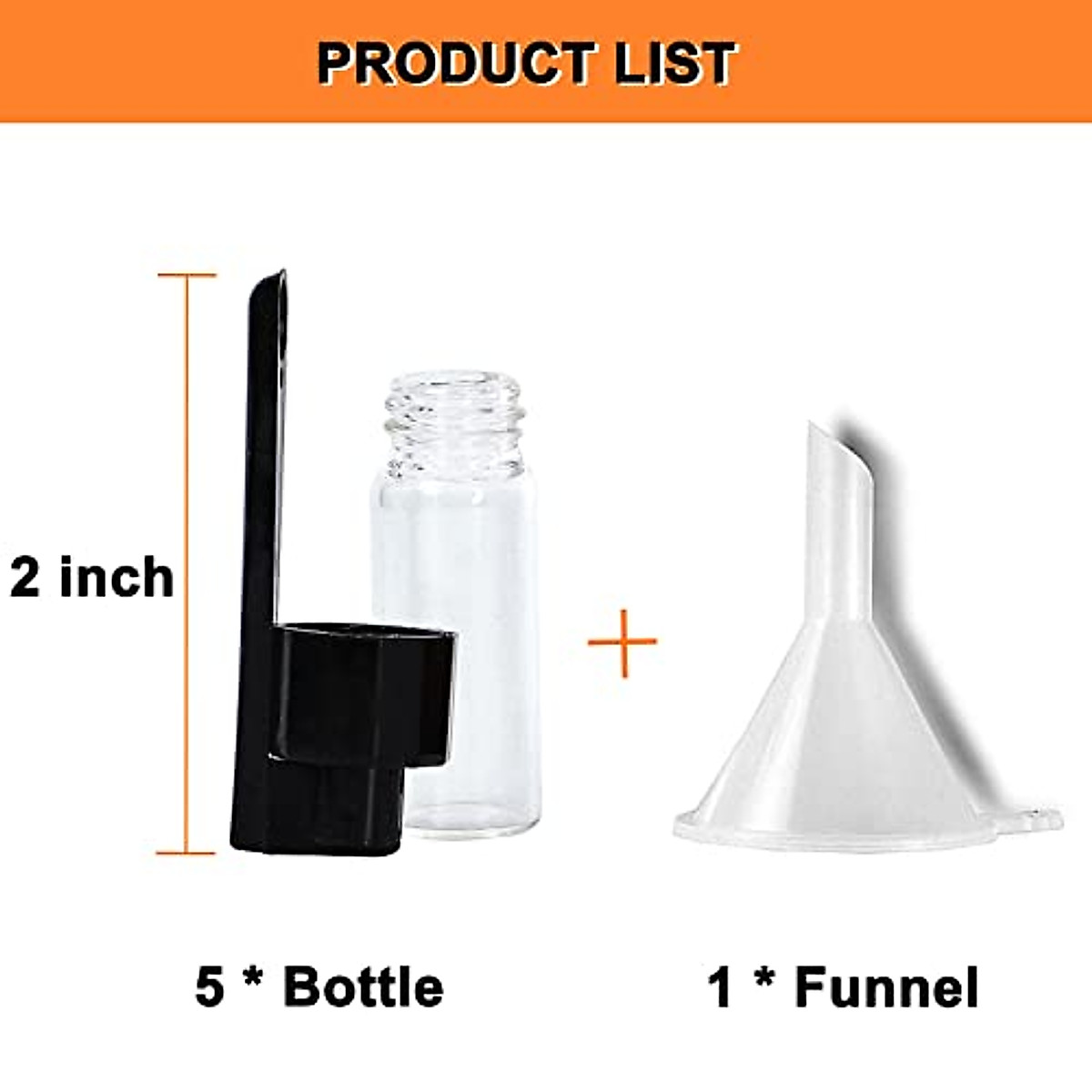 5 Pack Portable Plastic Storage Bottle for Outdoor Camping Travel