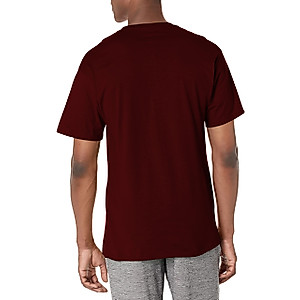 Champion Mens Classic T-shirt, Everyday Tee For Men, Comfortable Soft (Reg. Or Big & Tall), Maroon, X-Large US