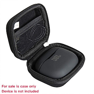Hermitshell Travel Case for JBL Tune 125TWS / JBL Tune 120TWS True Wireless in-Ear Headphone (Black)
