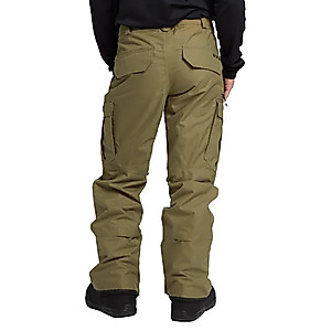 Burton Men's Standard Cargo Pant Regular Fit, Green, Large-Tall