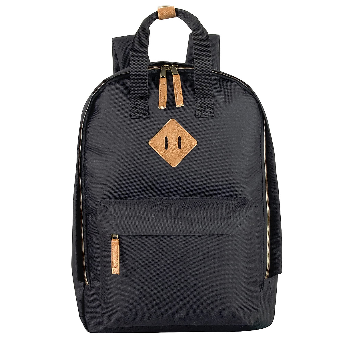 Laptop Backpack for Women, Men for Travel, School, College Backpack with Padded Back, Adjustable Padded Shoulder Straps (Tan)