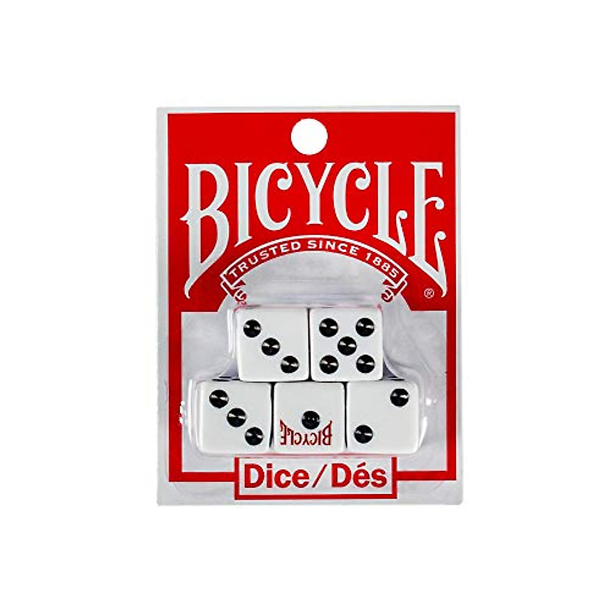 Bicycle 5 count dice