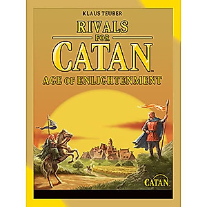 Rivals for CATAN Age of Enlightenment Card Game EXPANSION - Chart New Territories! Strategy Game for Kids & Adults, Ages 10+, 2 Players, 45-90 Minute Playtime, Made by CATAN Studio