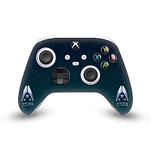 Head Case Designs Officially Licensed EA Bioware Mass Effect Systems Alliance Logo Graphics Vinyl Sticker Gaming Skin Decal Cover Compatible With Xbox Series X/S Controller