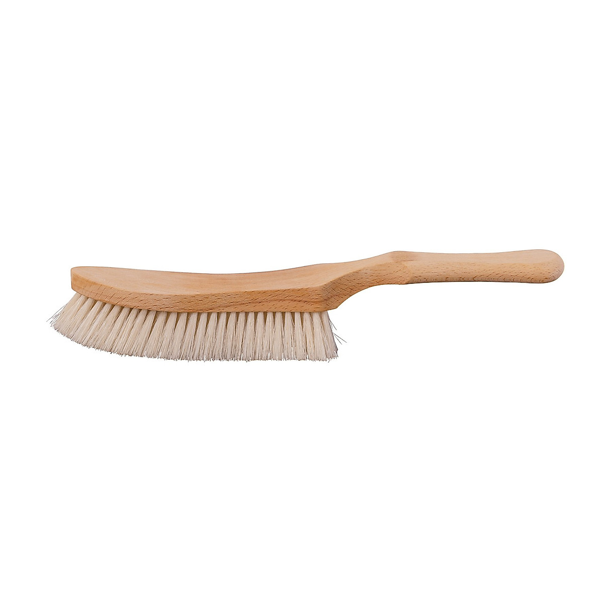 Redecker Natural Pig Bristle Clothes Brush with Oiled Beechwood Handle, 11-3/8-Inches