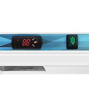 KoolMore KM-FMD20WH 21 Cu. ft. Commercial Reach-in Freezer in White Manual Defrost, Solid Door