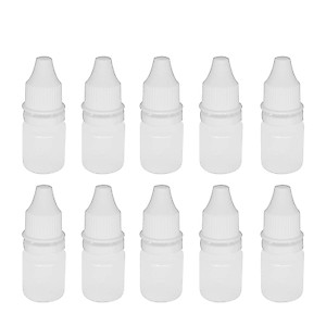 TRENDBOX 10 Pack 5ml Plastic Empty Eye Liquid Dropper Bottles