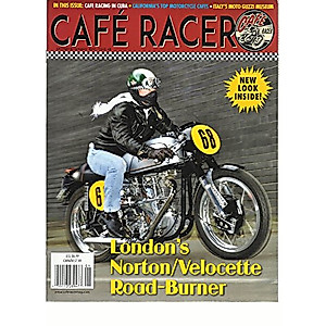 CAFE RACER MAGAZINE, DECEMBER/JANUARY, 2017 ISSUE, 48 NEW LOOK INSIDE !