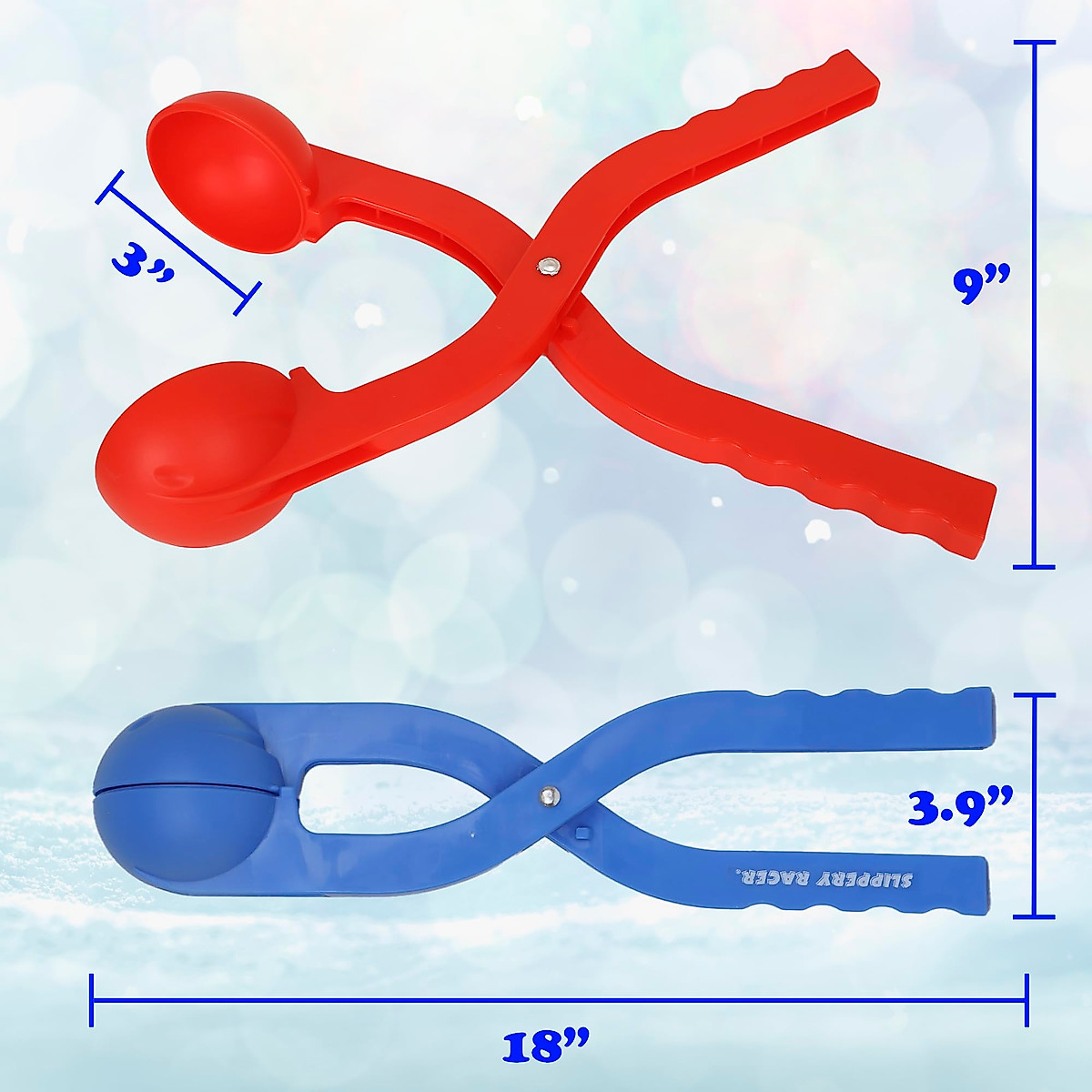 Slippery Racer Happy Snowball Maker (Red)