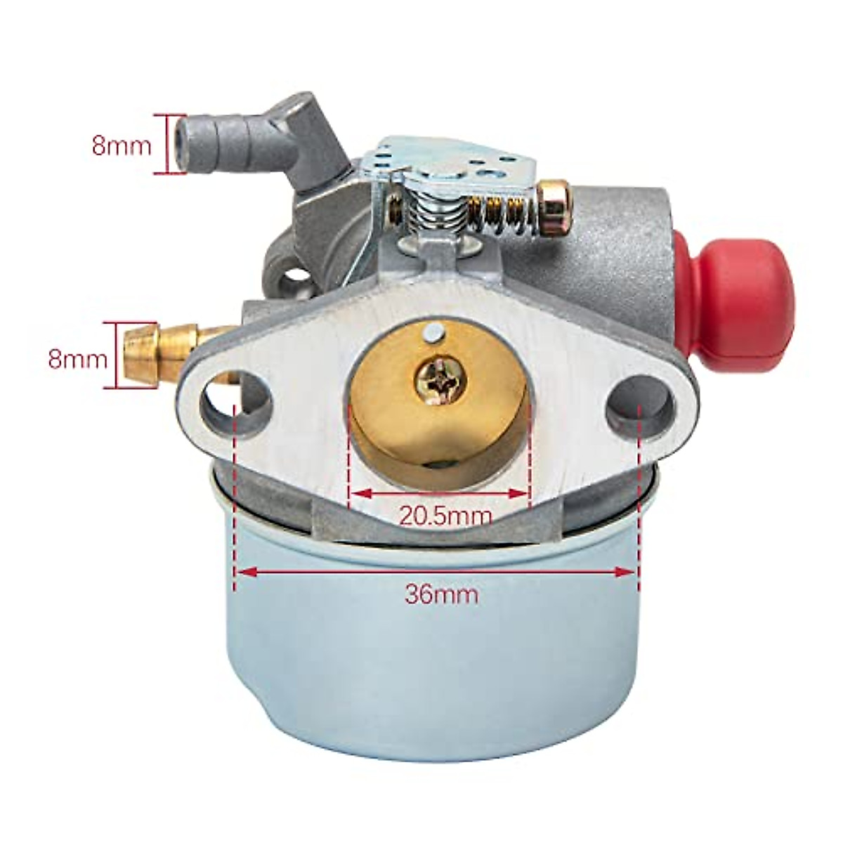 640025 Carburetor for Tecumseh OHH45 OHH50 OHH55 OHH60 OHH65 Engine Lawn Mower Carb for 640025 640025A 640025B 640025C 640014 640004 640117