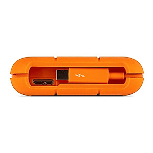 LaCie Rugged 1TB Thunderbolt and USB 3.0 Portable Hard Drive (LAC9000488)