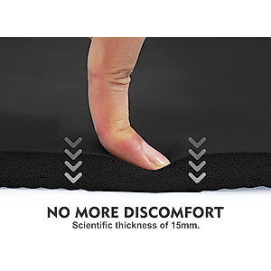 Ewedoos Yoga Knee Pads Cushion Non-Slip Yoga Knee Mat Yoga Knee Pad Cushion for Yoga and Floor Exercises Yoga Mat Accessory