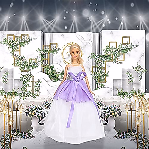 SOTOGO 12 Sets Doll Clothes for 11.5 Inch Girl Doll Handmade Doll Outfits Fashion Doll Dresses Party Wedding Dresses Doll Gowns