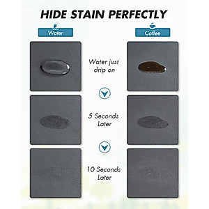 AMOAMI-Coffee Mat Hide Stain Rubber Backed Absorbent Dish Drying Mat for Kitchen Counter-Coffee Bar Accessories Fit Under Coffee Maker Coffee Machine Coffee Pot Espresso Machine Dish Rack 12"x19