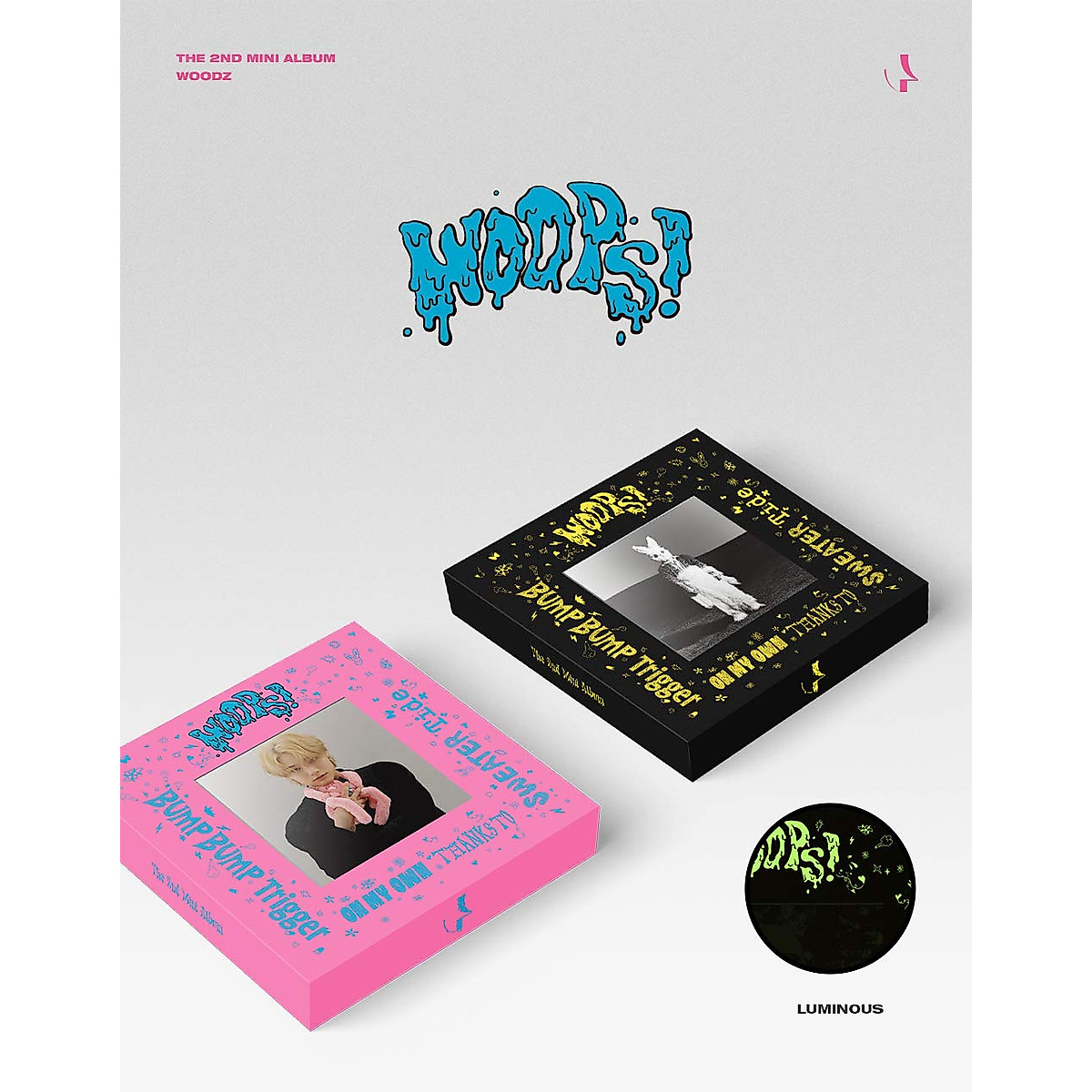 CHO Seung Youn (WOODZ) - WOOPS! [Random ver.] CD