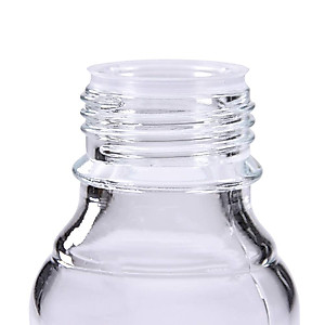ISOLAB USA – Round Media Storage Bottle, 250ml, with GL 45 Screw Cap, Borosilicate 3.3 Glass, Pack of 2