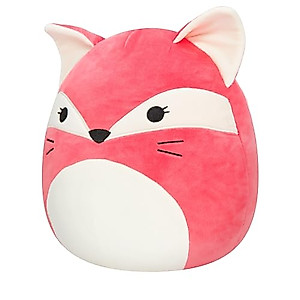 Squishmallows Original 14-Inch Fifi Coral Red Fox - Large Ultrasoft Official Jazwares Plush