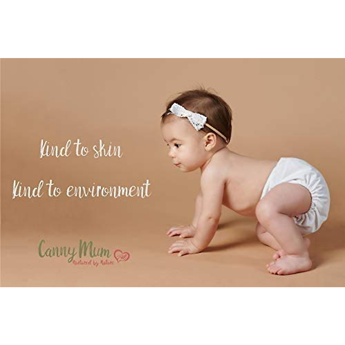 Real Nappy Bamboo Disposable Liners, 200 Count, Unisex