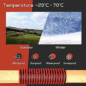 Askcable 16Gauge 100FT Electrical Wire Cable Flexible Wire Extension Cord 16AWG Copper Clad Aluminum Copper Wire 2 Conductors Red Black Parallel Wire line Hookup LED Lighting Strips 12V/24V DC Cable