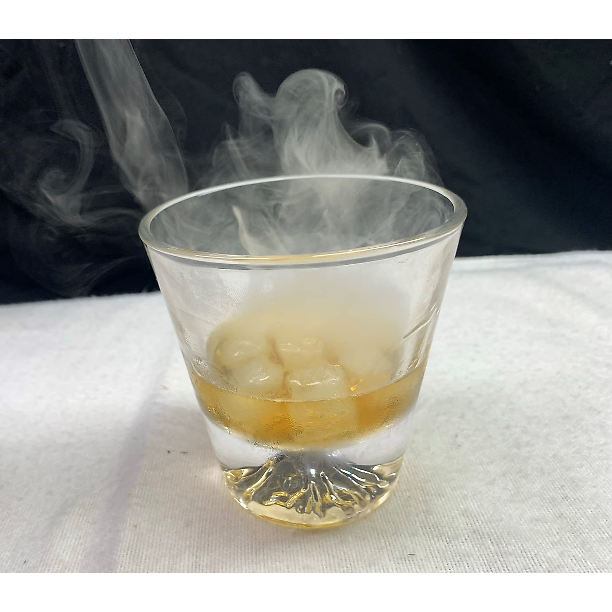 Christopher Walton - Cocktail Smoker Gift Set for the Bourbon and Whiskey Enthusiast with 4 types of Wood Chips, Cherry, Apple, Oak, and Hickory