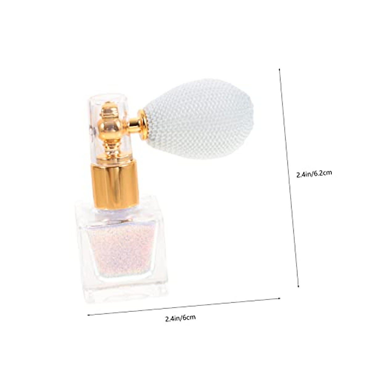 FRCOLOR 1 Set Body Glitter Shimmer Powder Glitter Highlighter Pens Powder for Women Sparkle Powder Spray Bottle Highlighter Spray Powder for Face Loose Powder Sprayer Body Makeup Cosmetic