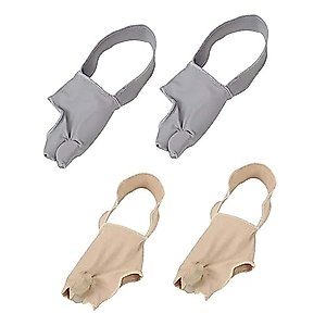 Lurrose Pedicure Stand 2 Pairs Split Foot Protector Bunion for Women Wrist Guard Splint Wrist Brace Thumb Brace Tool Stand Night Splint Hallux Valgus Correcting Socks Thumb Splints