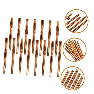 HANABASS 75 Pairs Chopsticks Saibashi Cooking Chopsticks Frying Flatware Hotpot Chopsticks Delicate Chopsticks Chinese Noodle Chopsticks Bamboo Chopsticks for Home Japan Hot Pot