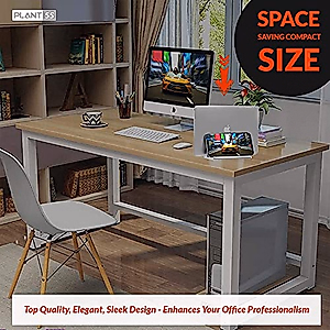 Vertical Laptop Stand with New Smart Phone Slot; Solid Upright MacBook Storage Saves Desk Space; Strong Aluminum Adjustable Rack with Powerful, Never Fail Hold