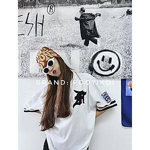 Pooyikoi Knitting Hat Men Women Quality Cap Warm Cap Harajuku Beanie Gothic Spider Pattern Wool Acrylic Y2k Knitted Hat Black Brown