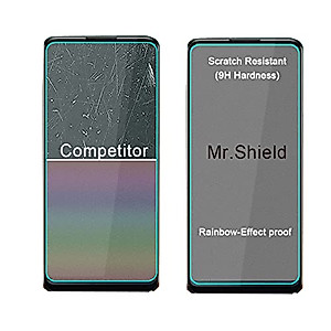 Mr.Shield [3-Pack] Designed For TCL 30V 5G / TCL 30 V 5G [Tempered Glass] [Japan Glass with 9H Hardness] Screen Protector with Lifetime Replacement