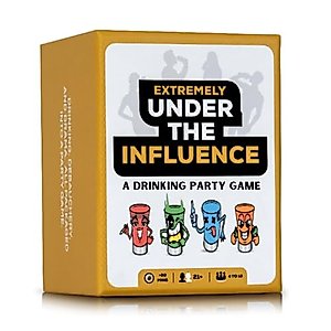 Extremely Under the Influence - Drinking Games for Adults - Party Card Game for Night with Friends - Fun Challenges, Dares, and Questions - Perfect for Parties, 21st Birthday Gift (Expansion Pack)