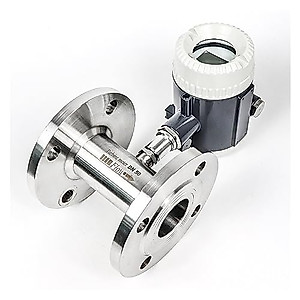 Flow Control Meter 2 Inches Pipeline Flow Meter, Pulse Output Fuel Flow Meter Used in Petroleum,Food, Etc. (Color : DN80, Size : 1), 4000778403052