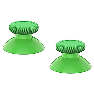 eXtremeRate Replacement Controller Joystick for Xbox One - 4 PCS Green & Blue Thumbsticks Analog Thumb Sticks Parts for Xbox Series X/S, Xbox One S/X, Elite Controller with Repair Kit Screwdriver