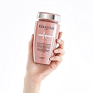 KERASTASE Chroma Absolu Chroma Respect Shampoo | For Sensitized or Damaged Color-Treated Hair | Protects and Hydrates | Fine To Medium Hair | With Glycerin and Hyaluronic Acid | 8.5 Fl Oz