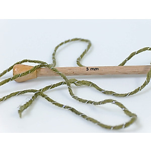 Lot of 4 x 100gr Skeins Ice Yarns Magic Glitz Hand Knitting Yarn Green Shades