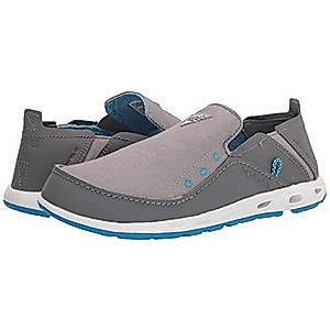 Columbia mens Bahama Vent Pfg Boat Shoe, Ti Titanium/Pool, 11 US