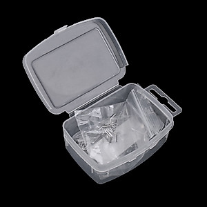 Tachiuwa 22 Piece Fly Fishing Rod Guides and Tip Tops Repair Kit DIY Eye Rings Guides, Different Sizes