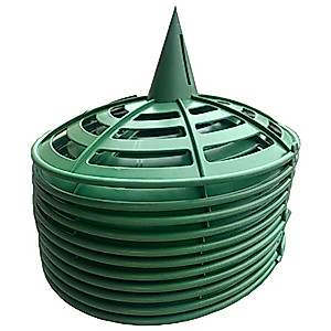 Jashem 10 Packs Melon Cradle Pumpkin Stand, Harvest Basket, Garden Support Plant Trellis for Cantaloupe Melon, Squash, Watermelon