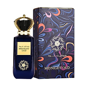 Ard al Zaafaran Midnight Oud Eau De Parfum Spray, 3.4 Ounce (Unisex)