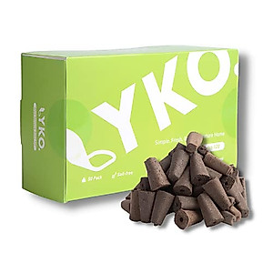 Replacement Grow Sponges 50Pack-PH Balanced Hydroponics Sponges Made of Eco-Friendly Coco Coir Growing Sponge Seed Starter Pods