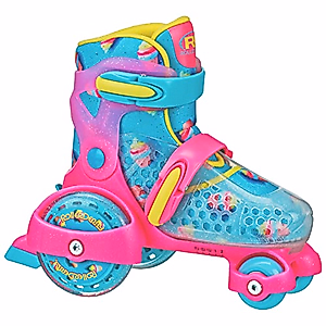 Roller Derby Fun Roll Adjustable Roller Skates for Beginners, Boys & Girls