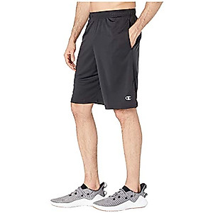 Champion mens 10" Core Training athletic shorts, Black, X-Large US
