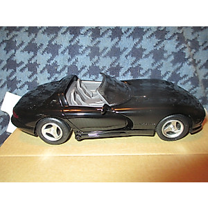 6128 Ertl 1993 Dodge Viper RT/10,Black Plastic Promo,Fully Assembled