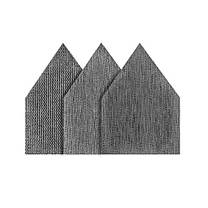 Milwaukee M12 3.75 in. L X 3.625 in. W Aluminum Oxide Assorted Grit Sanding Sheet